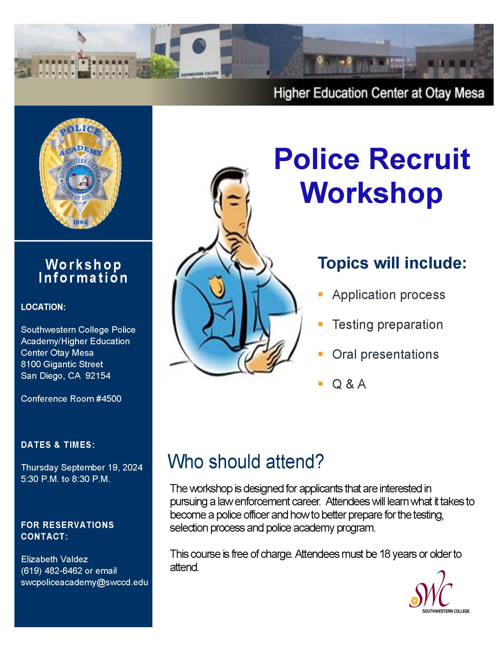 Police Academy Training Program